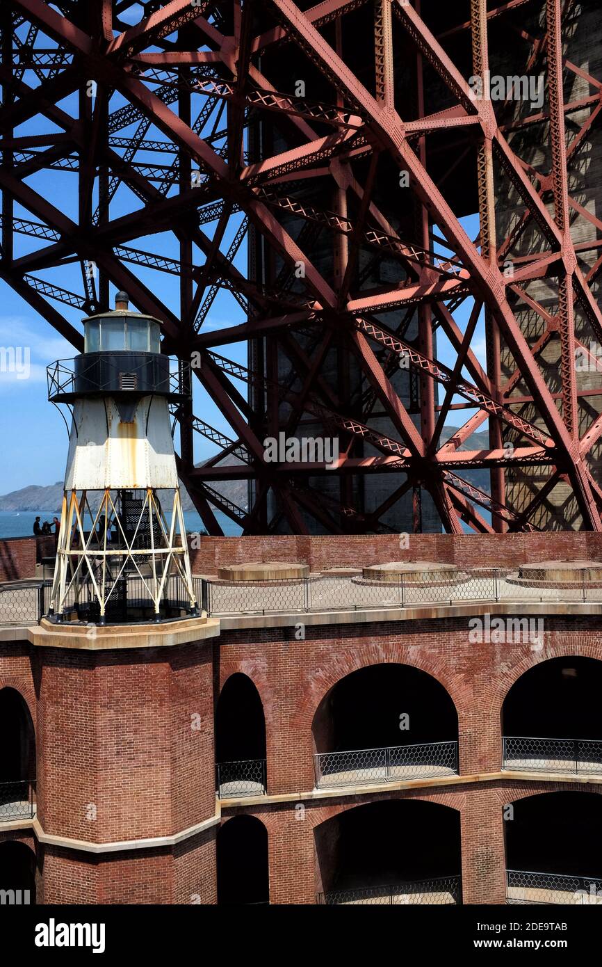 Views from Fort Point Stock Photo - Alamy