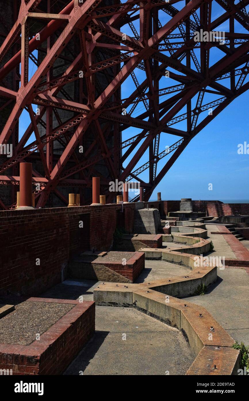 Views from Fort Point Stock Photo - Alamy