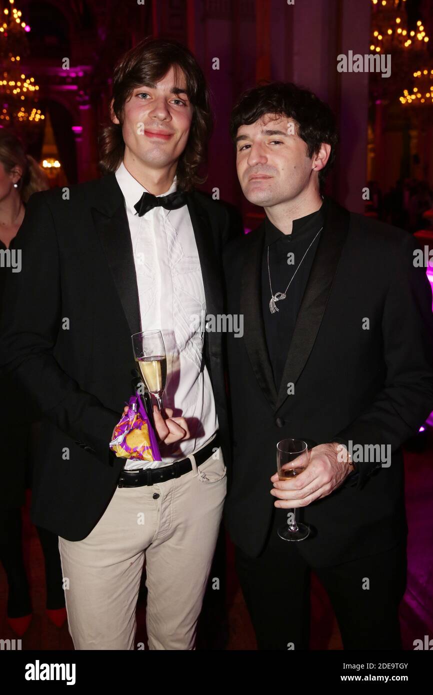 Nicolas Hau et Nicolas Maury lors de la soiree Paramour Le Bal de la ...