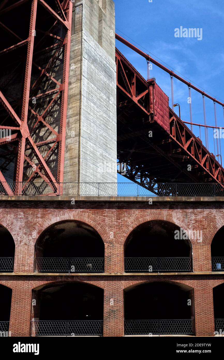 Views from Fort Point Stock Photo - Alamy