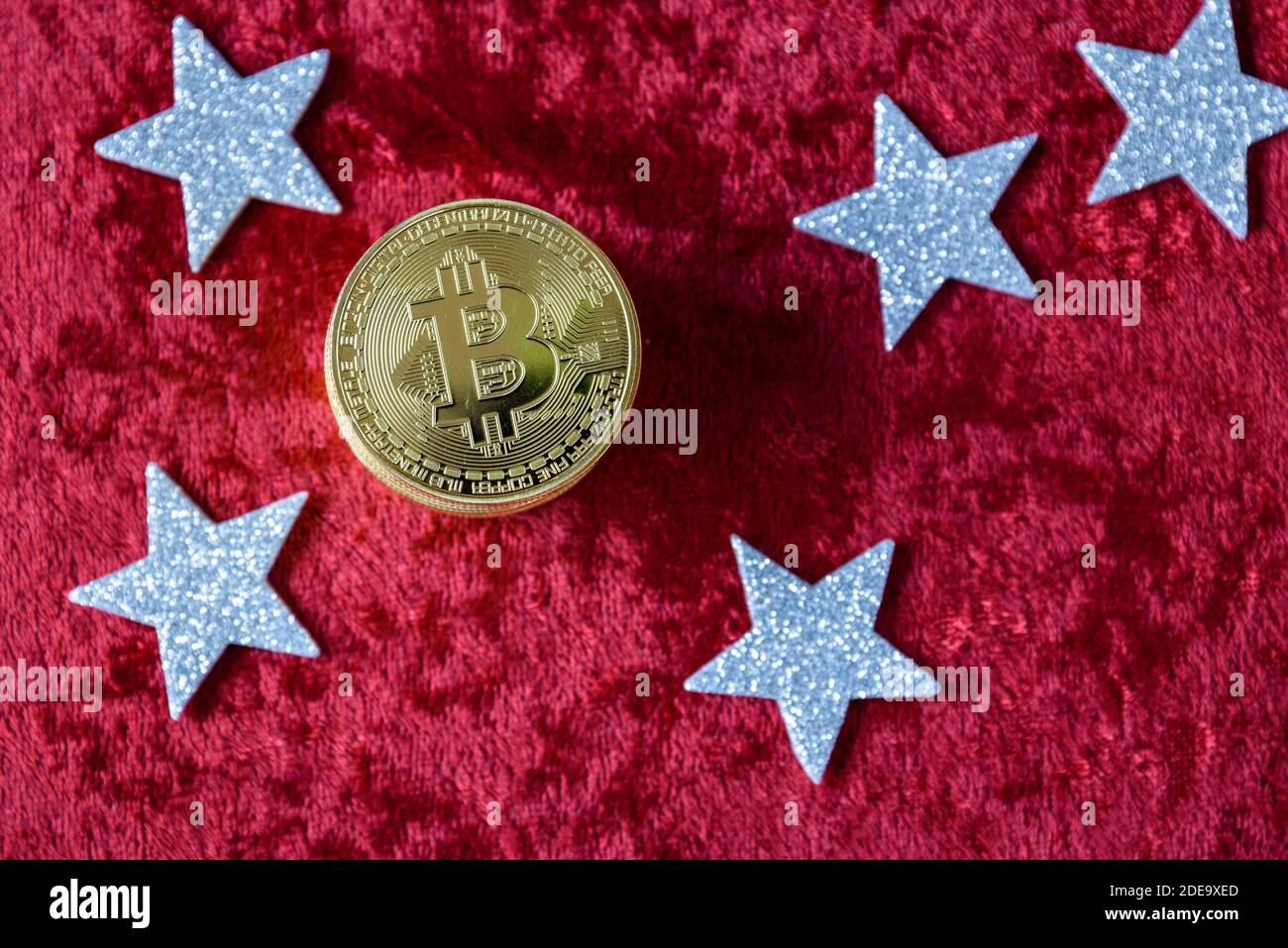 Cryptocurrency star space hi-res stock photography and images - Alamy
