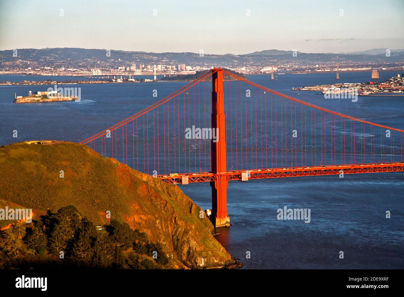 Views of the Golden Gate Bridge from Slacker Hill Stock Photo - Alamy