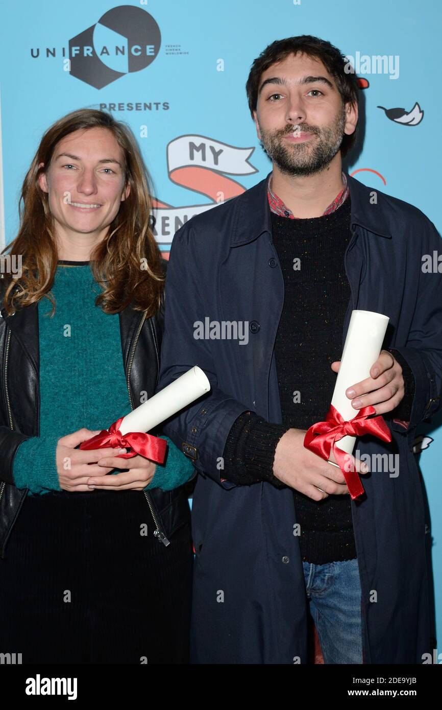 Fanny Liatard et Jeremy Trouilhe attending the closing ceremony of My French Film Festival in ...