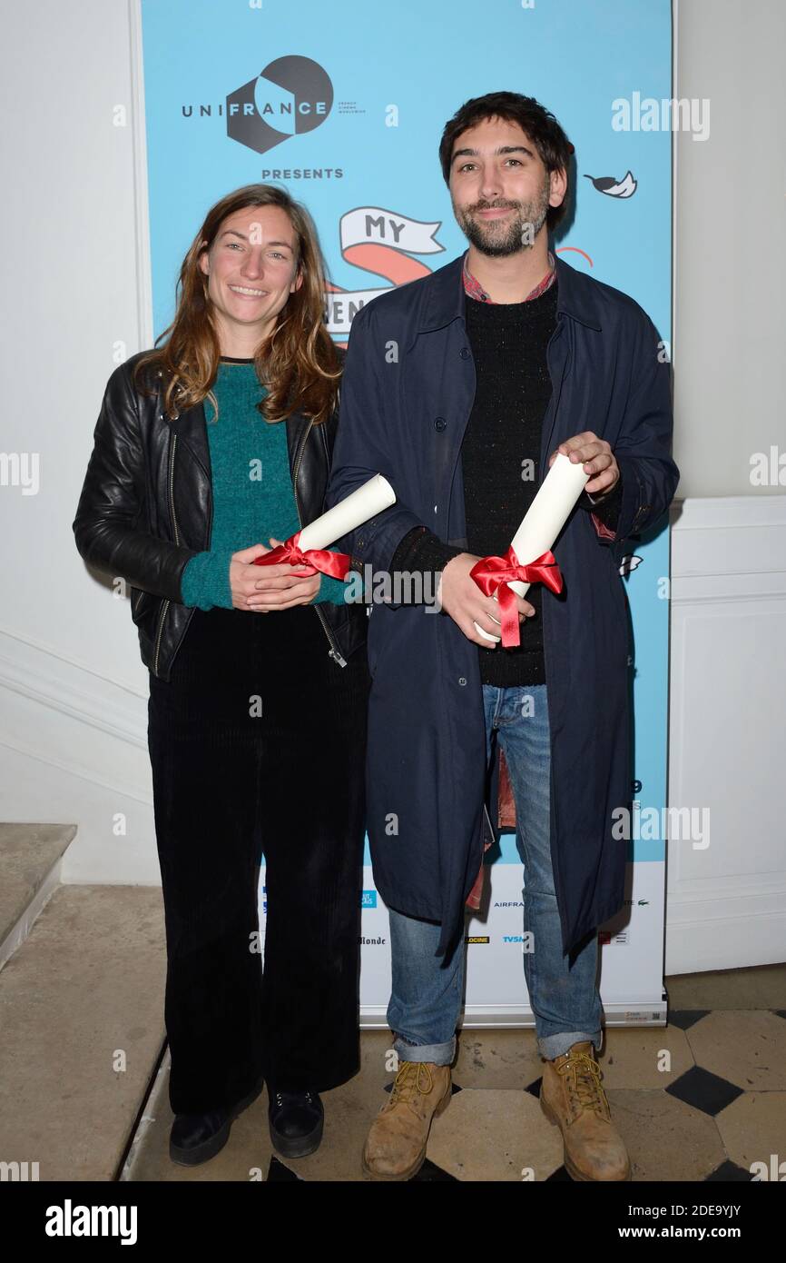 Fanny Liatard et Jeremy Trouilhe attending the closing ceremony of My French Film Festival in ...