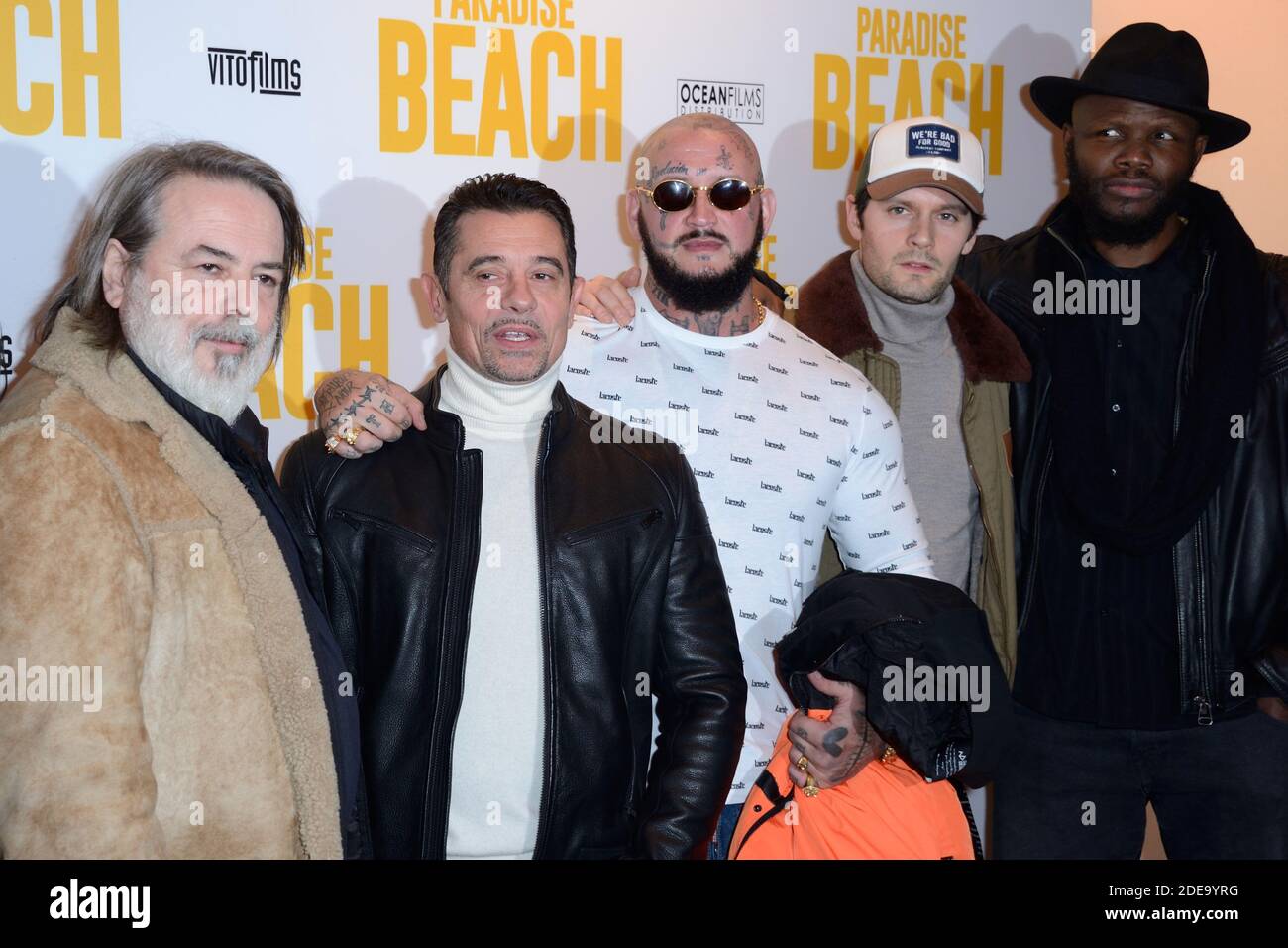 Xavier Durringer, Kool Shen, Seth Gueko, Hugo Becker and Hubert Kounde ...