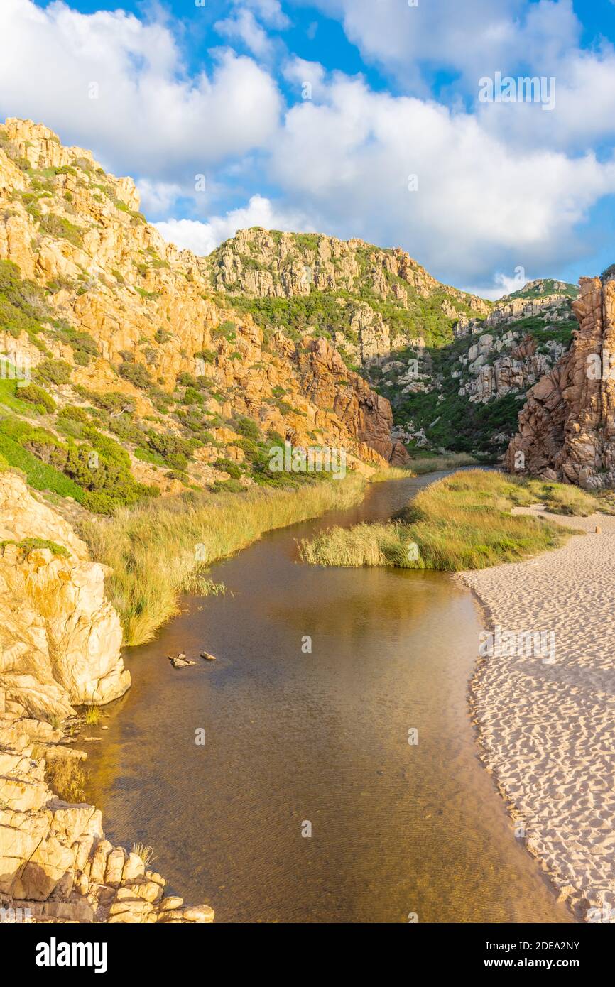 Li cossi beach in Sardinia, italy Stock Photo - Alamy