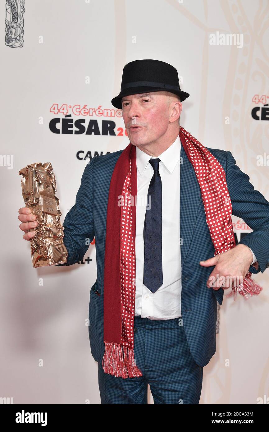 Jacques Audiard posing at the pressroom during the 44th Annual Cesar ...