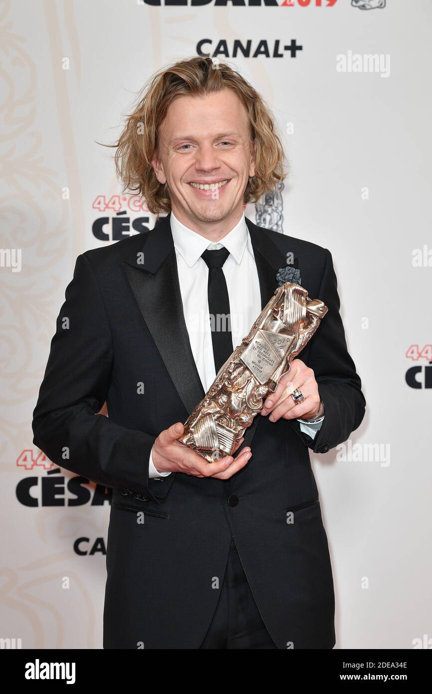 Alex Lutz posing at the photocall during the 44th Annual Cesar Film ...