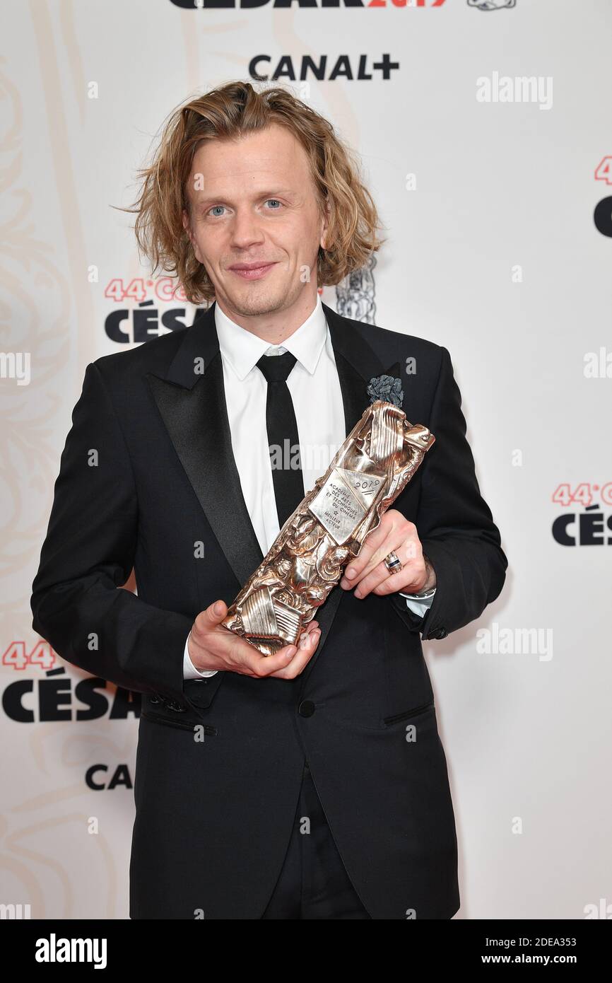 Alex Lutz posing at the photocall during the 44th Annual Cesar Film ...