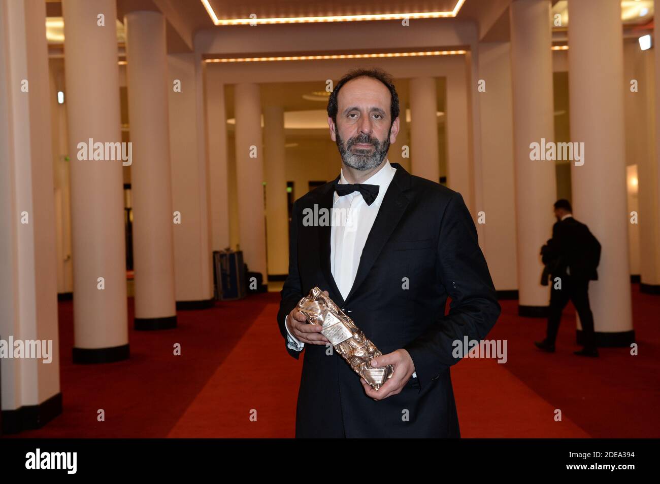 French producer Alexandre Gavras posing backstage during the 44th ...