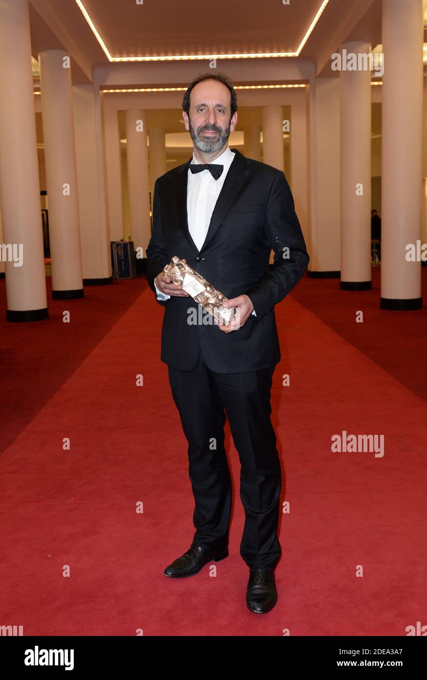 French producer Alexandre Gavras posing backstage during the 44th ...