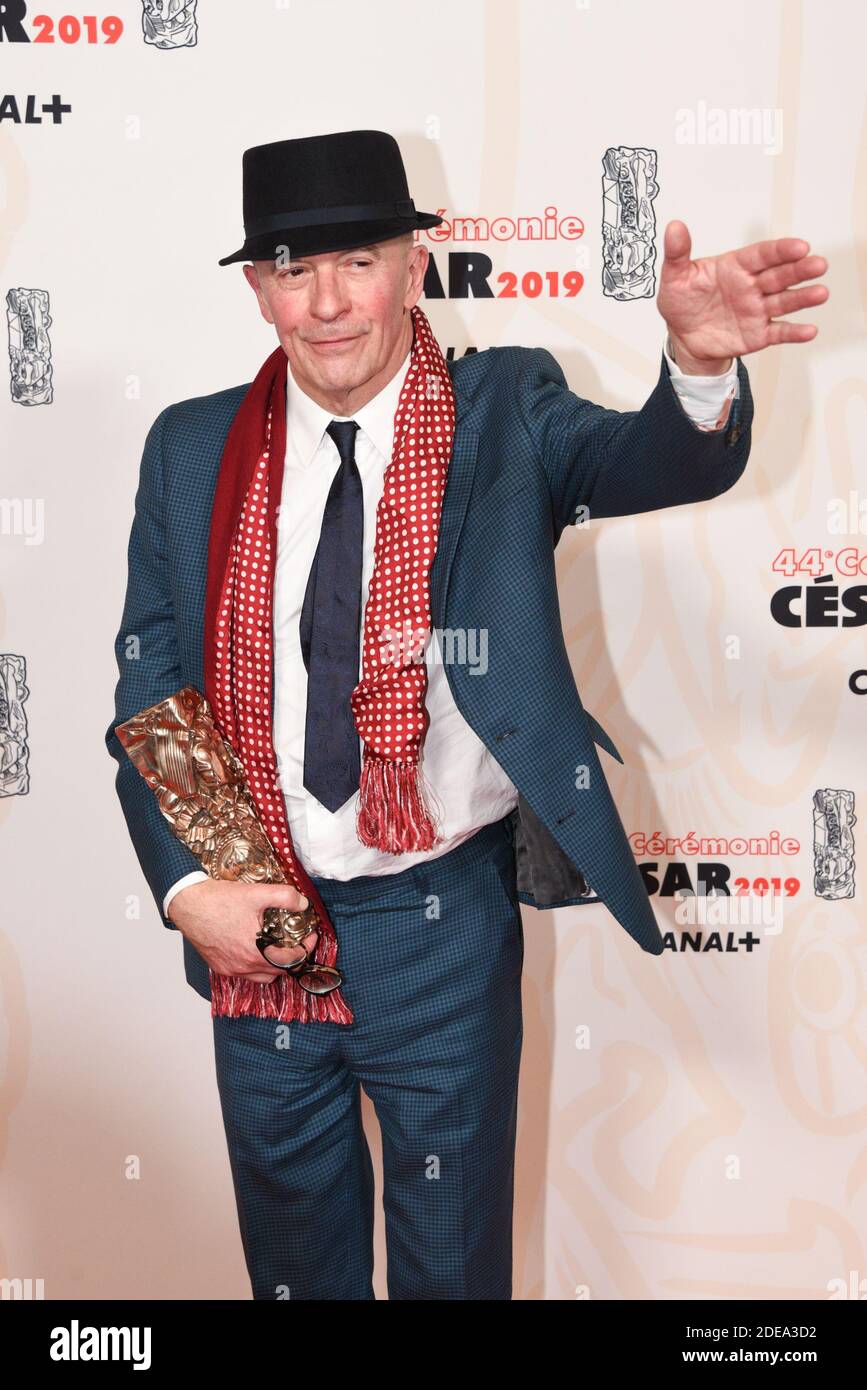 Jacques Audiard posing for the winners photocall (Best directing ...