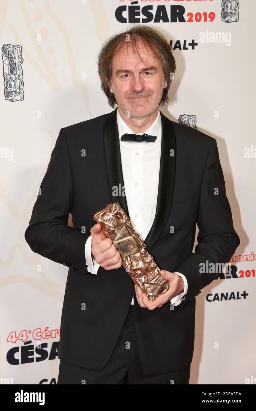 Benoit Debie posing for the winners photocall (Best photo) during the ...