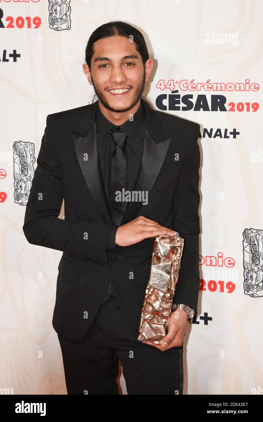 Dylan Robert posing for the winners photocall (Best male newcomer ...