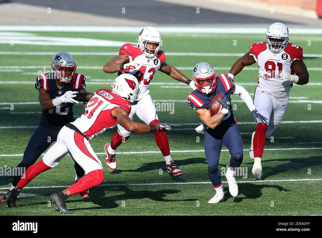 Gillette Stadium. 29th Nov, 2020. MA, USA; New England Patriots wide ...