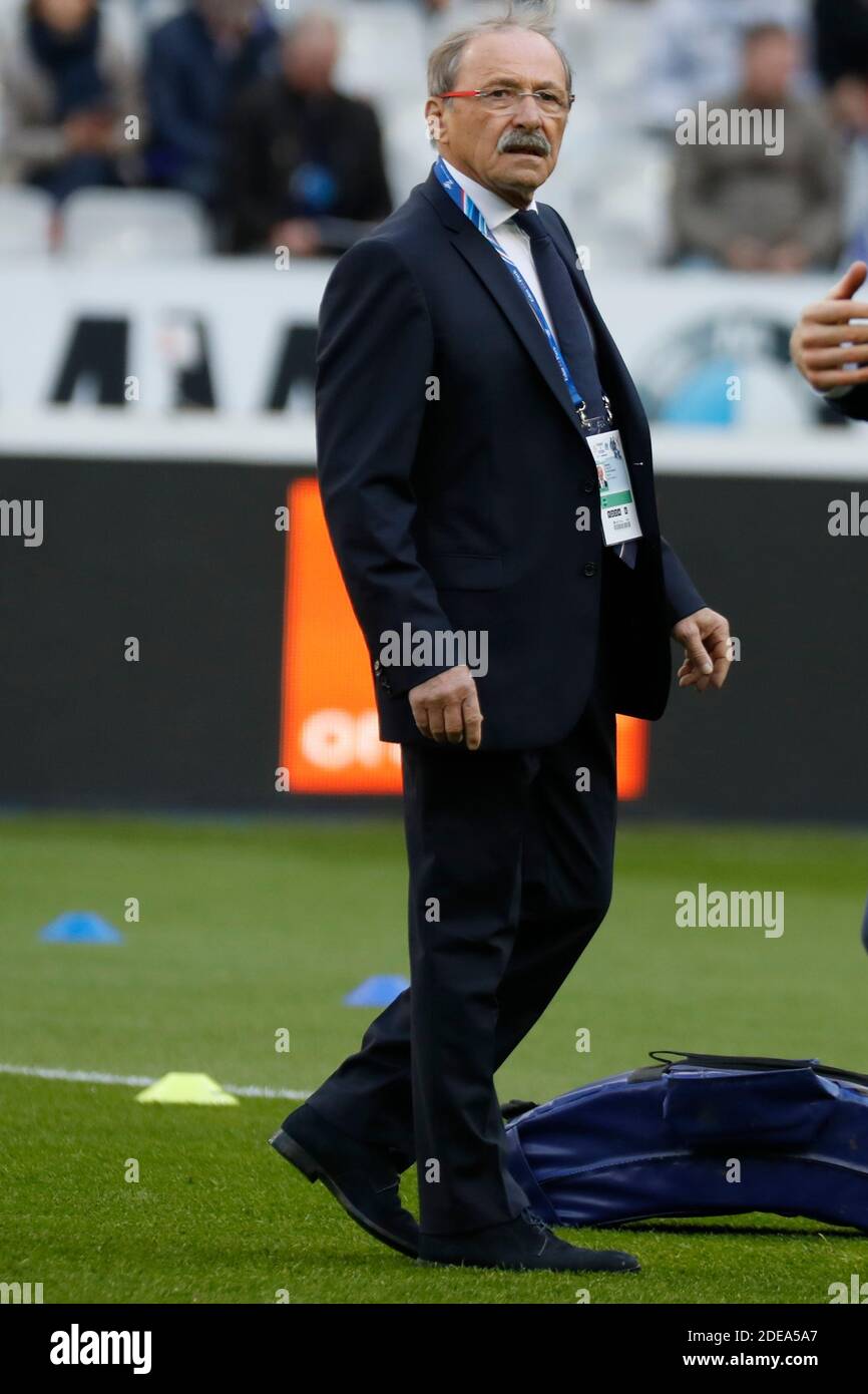 France's coach Jacques Brunel during Rugby Guinness 6 Nations ...