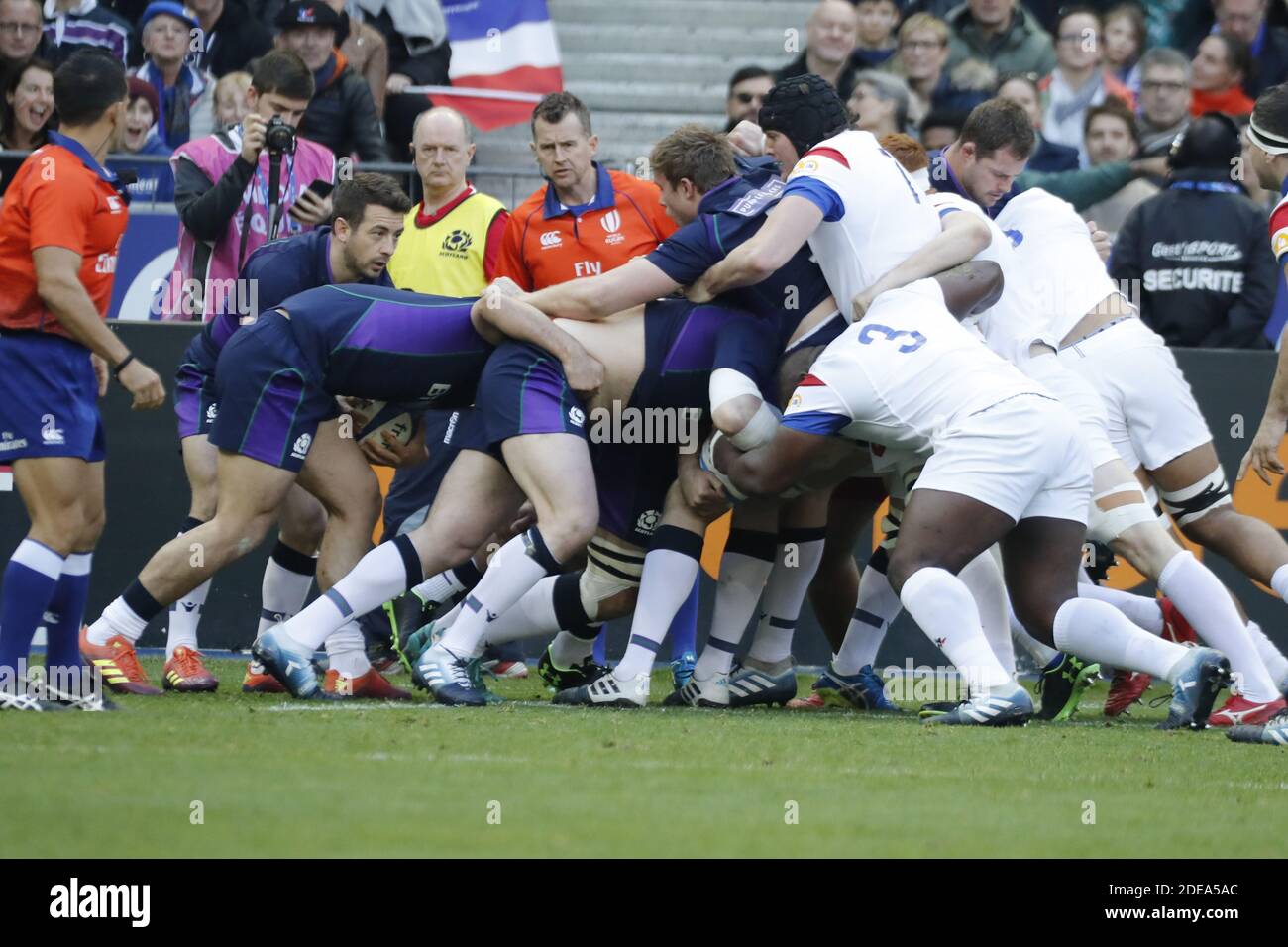 Scotland's Greig Laidlaw during Rugby Guinness 6 Nations Tournament ...