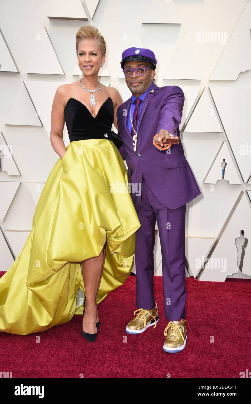 Tonya Lewis and Spike Lee Stock Photo - Alamy