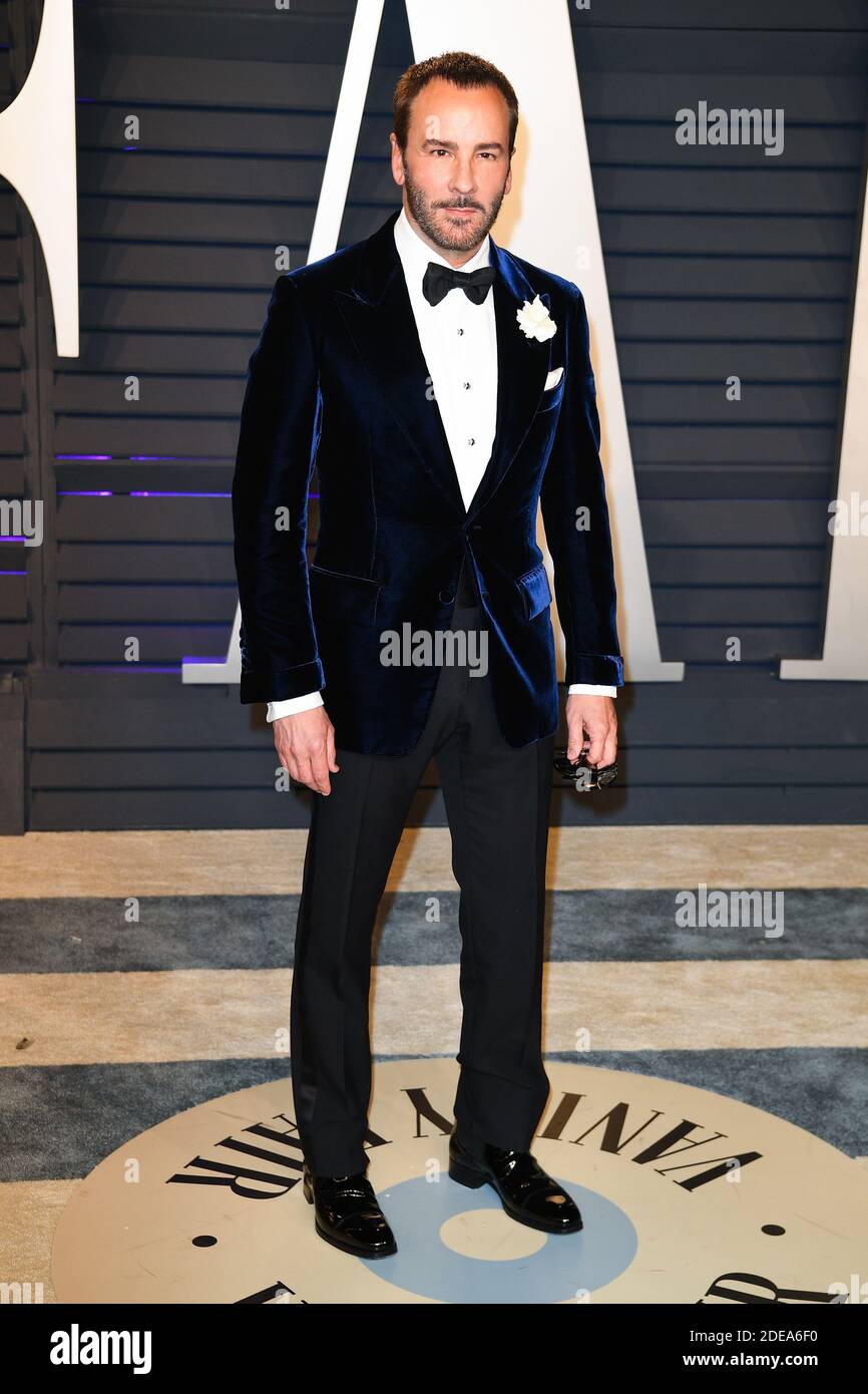 Tom Ford attending the 2019 Vanity Fair Oscar Party hosted by editor ...