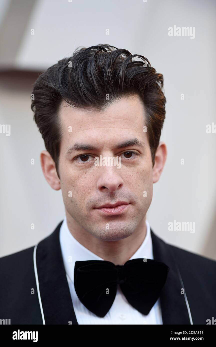 Mark Ronson walking the red carpet as arriving to the 91st Academy ...