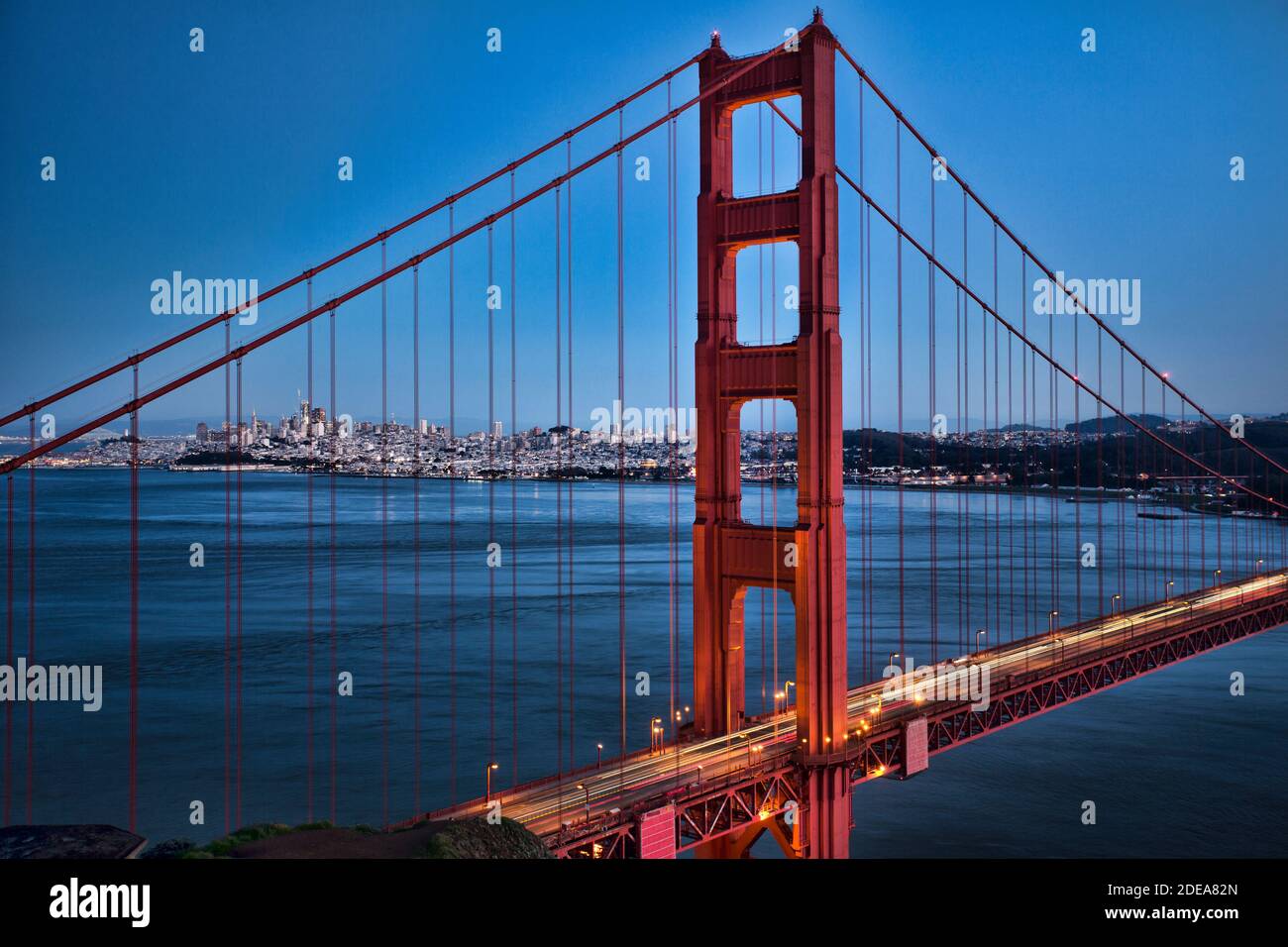 Views of the Golden Gate Bridge from Slacker Hill Stock Photo - Alamy