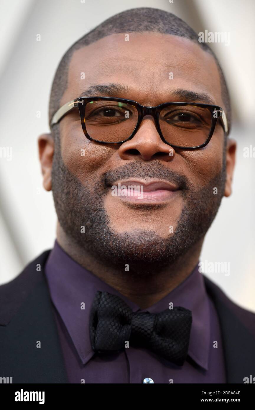 Tyler Perry walking the red carpet as arriving to the 91st Academy ...