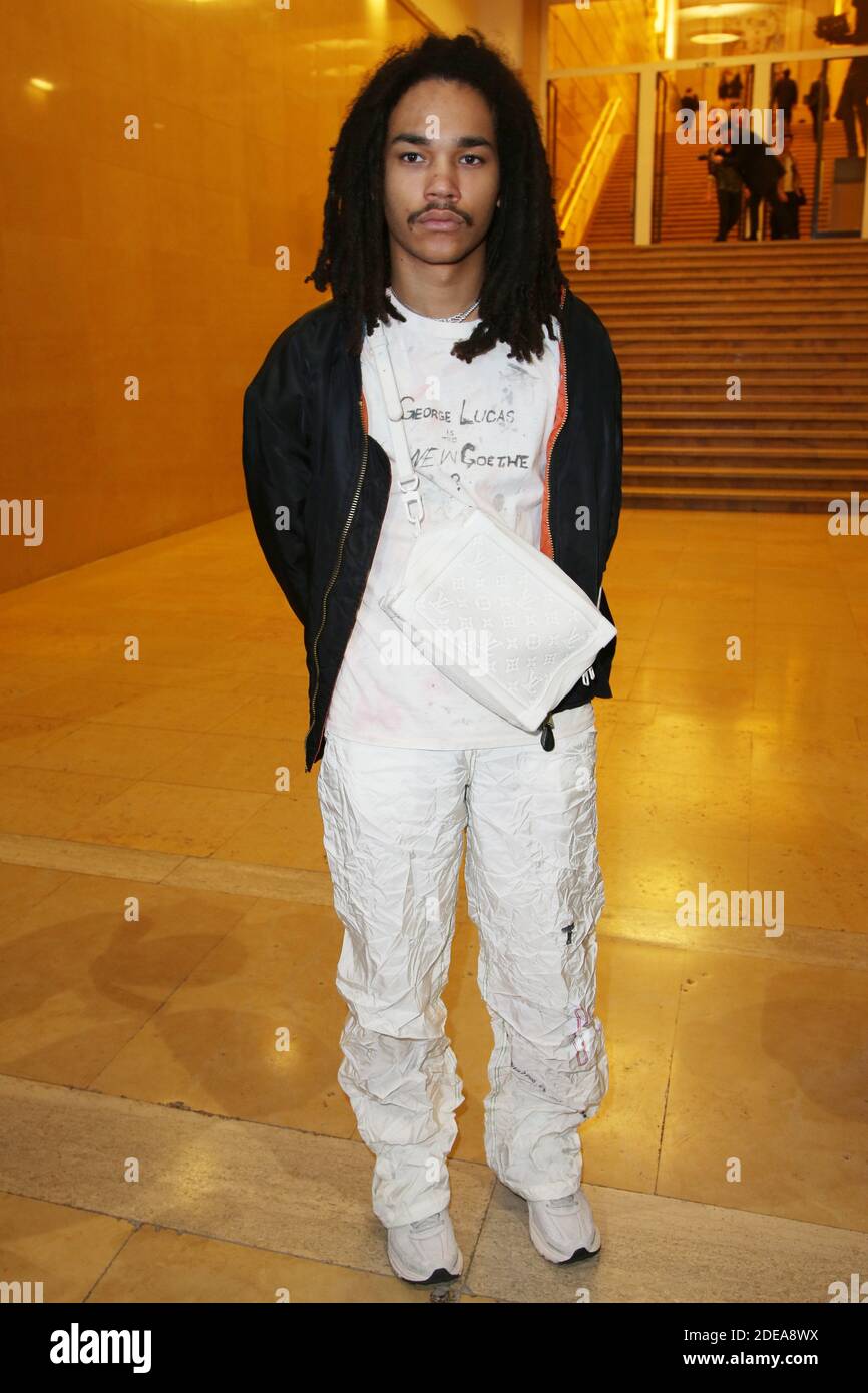 Luka Sabbat attends the launch of Evian and Virgil AblohâÂ€Â™s limited ...