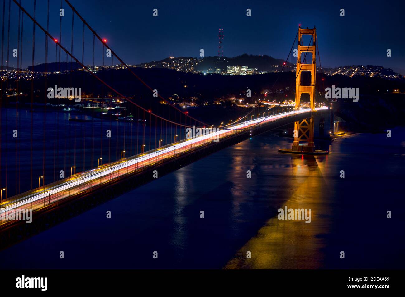 Views of the Golden Gate Bridge from Slacker Hill Stock Photo - Alamy