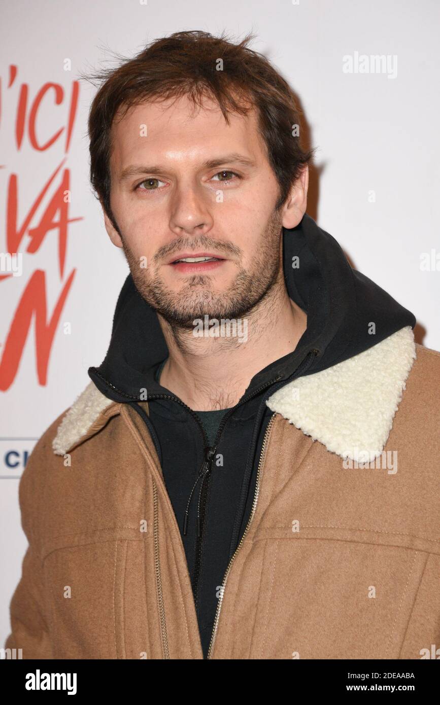 Hugo Becker attending the premiere of Jusqu'ici Tout Va Bien at Gaumont ...