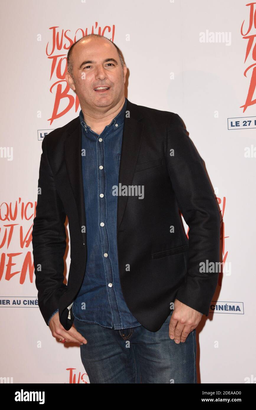 Mohamed Hamidi attending the premiere of Jusqu'ici Tout Va Bien at ...