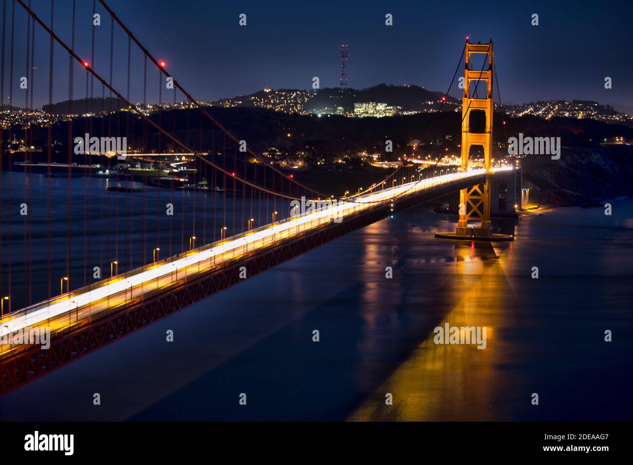 Views of the Golden Gate Bridge from Slacker Hill Stock Photo - Alamy