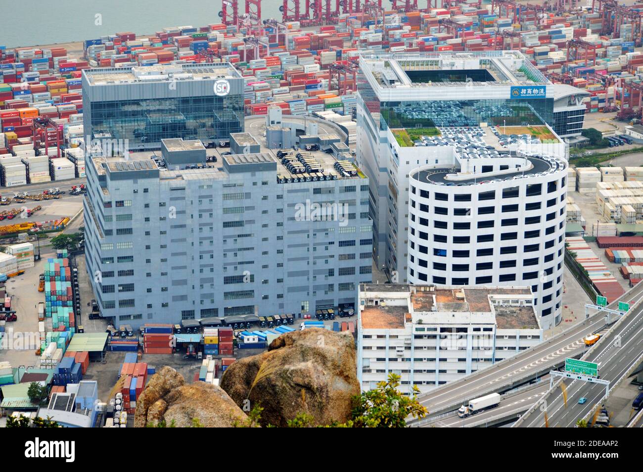 Asia Logistics Hub and China Merchants Logistics Centre, Tsing Yi, Hong ...