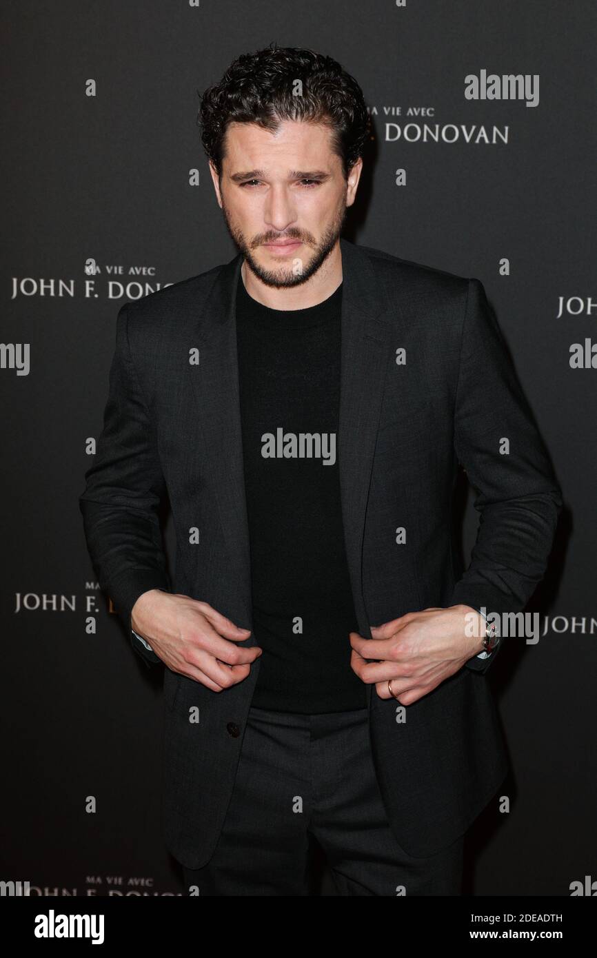 Actor Kit Harington attending the 'Ma Vie Avec John F. Donovan ...