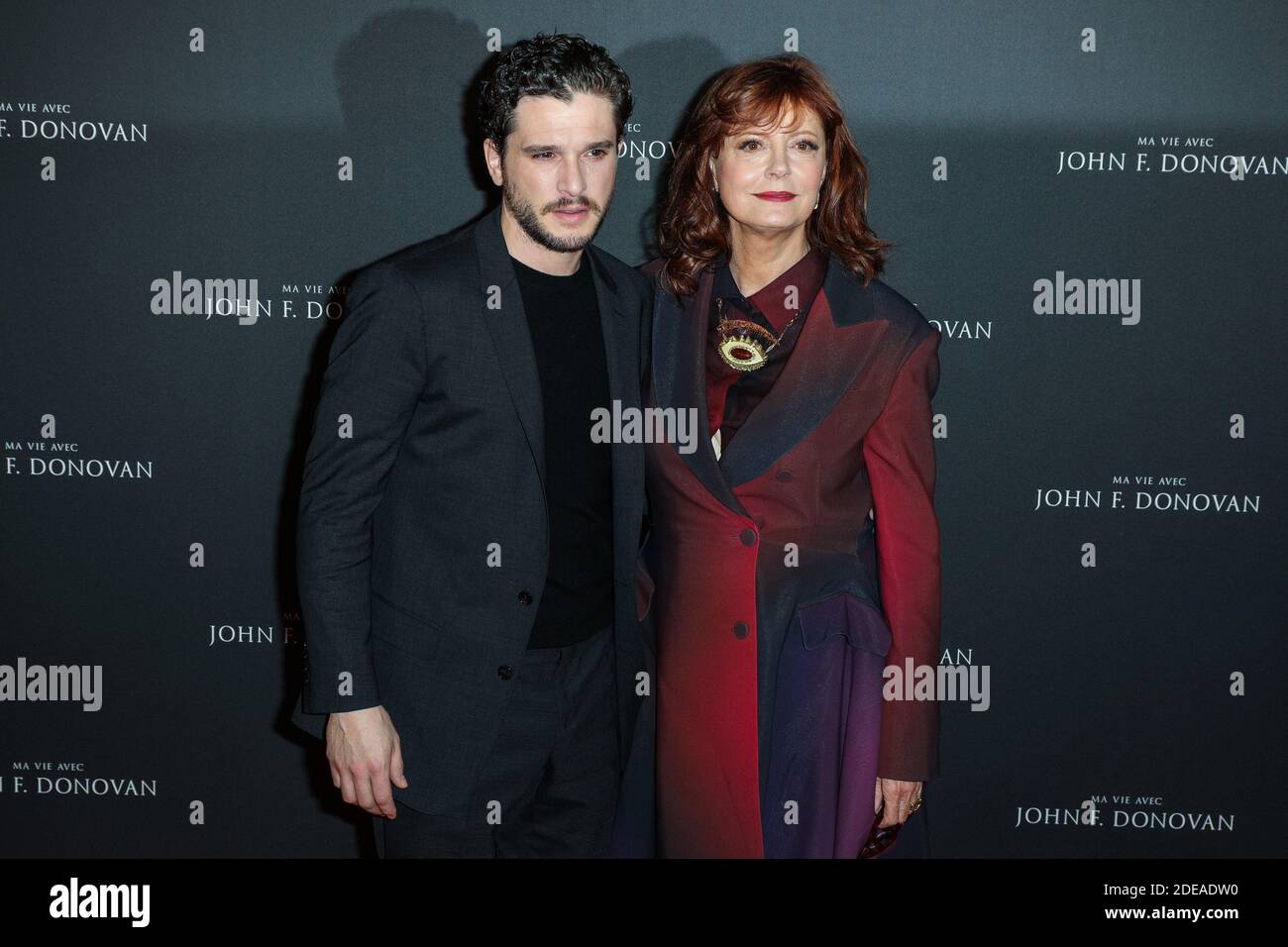 Actor Kit Harington, and Susan Sarandon attending the 'Ma Vie Avec John ...