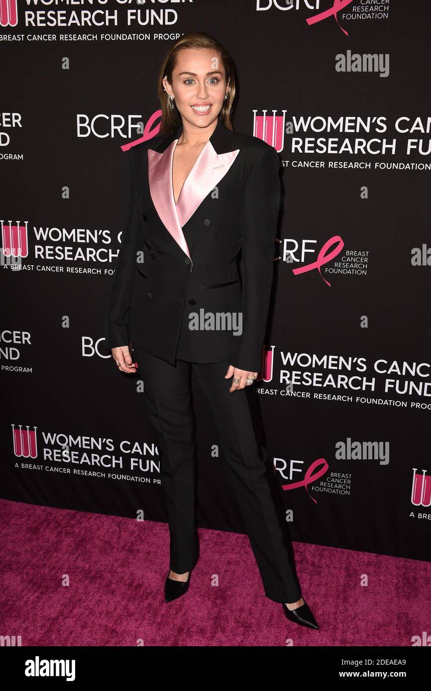 Miley Cyrus attends the Women's Cancer Research Fund's An Unforgettable ...