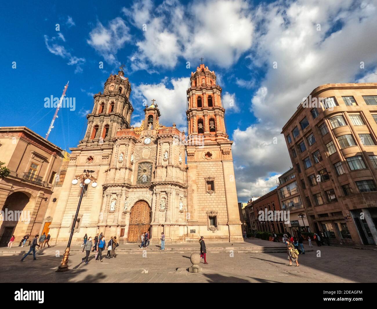 Metropolitan Cathedral of San Luis Potosi, Mexico Stock Photo - Alamy