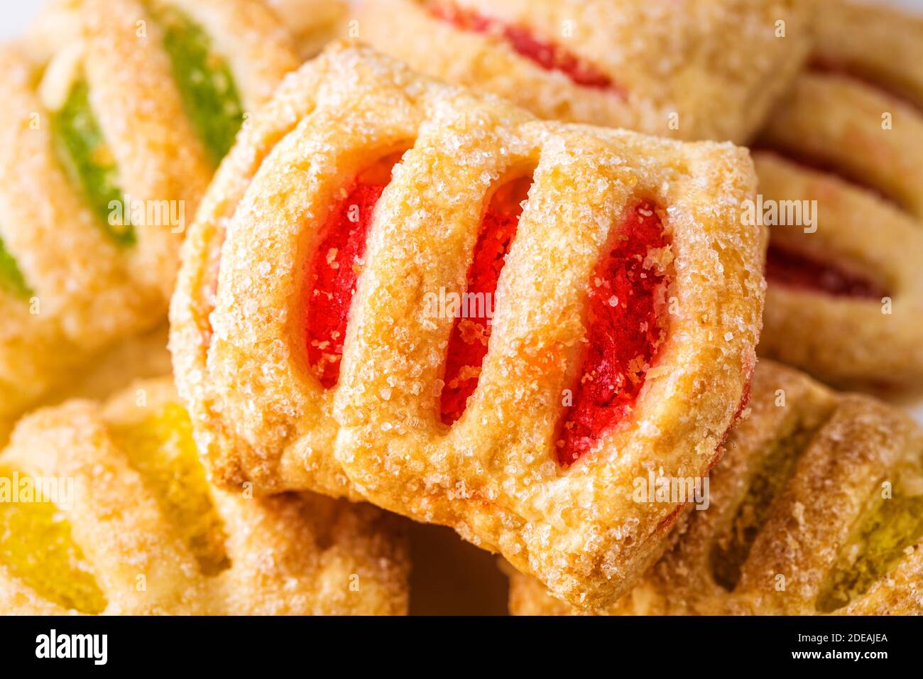 Cookies from puff pastry hi-res stock photography and images - Alamy