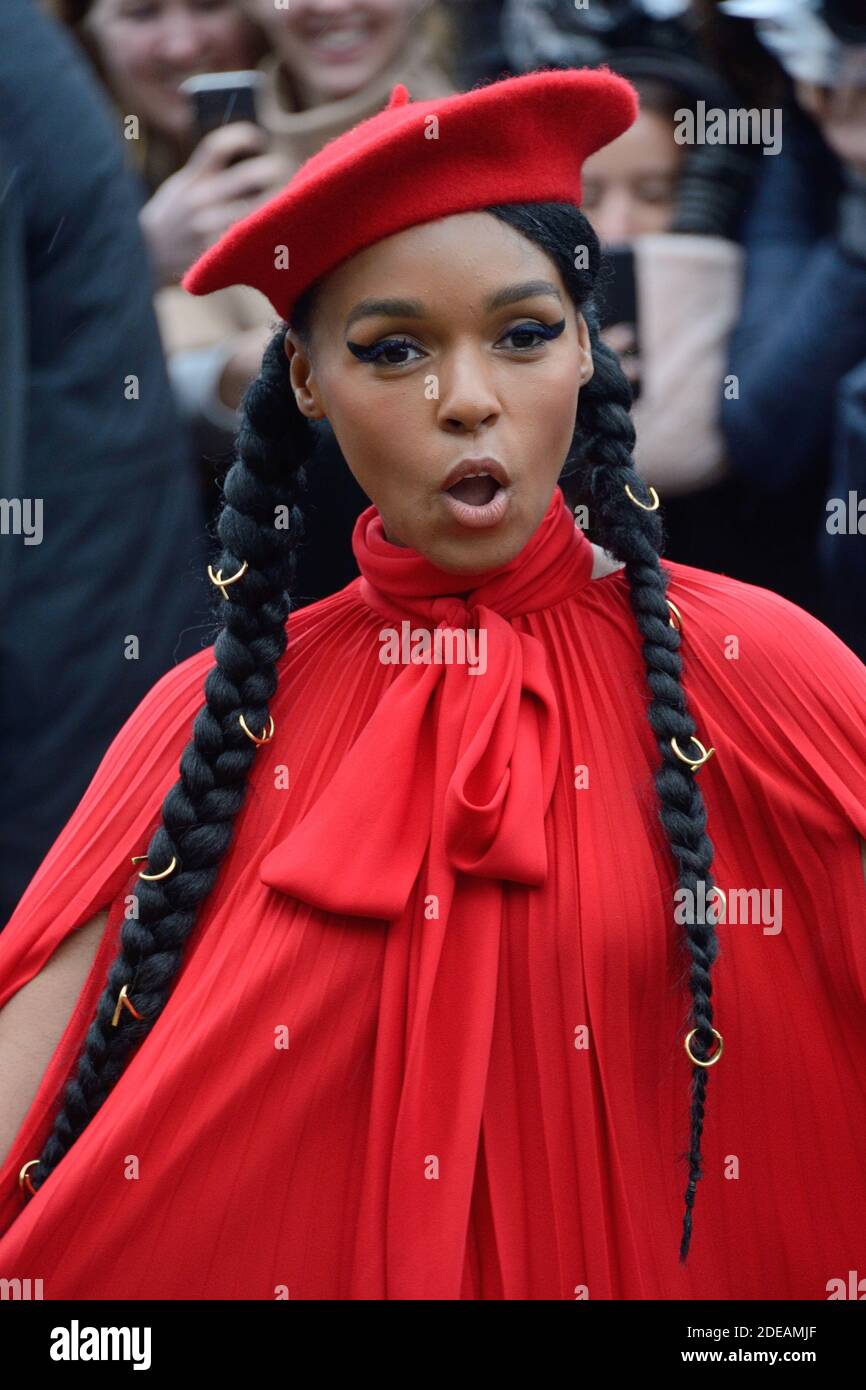 Janelle Monae attending the Valentino show as part of the Paris Fashion ...