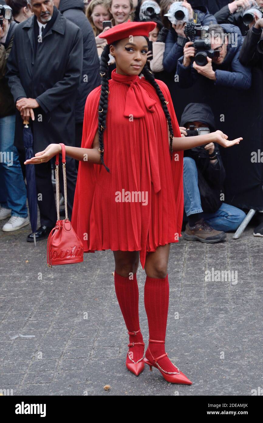Janelle Monae attending the Valentino show as part of the Paris Fashion ...