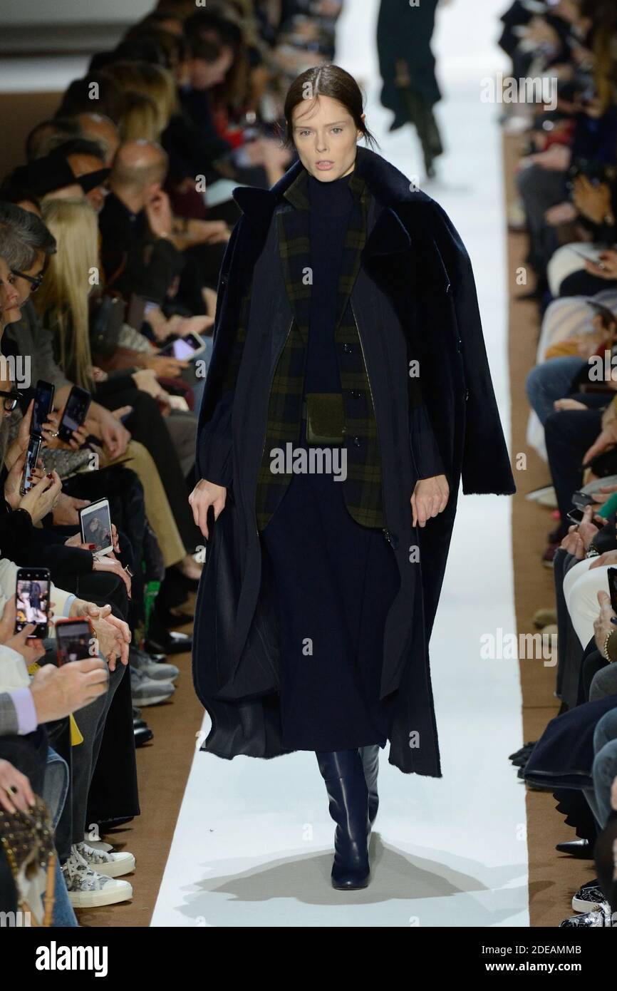 Coco Rocha walks the runway during the Akris show as part of the Paris ...