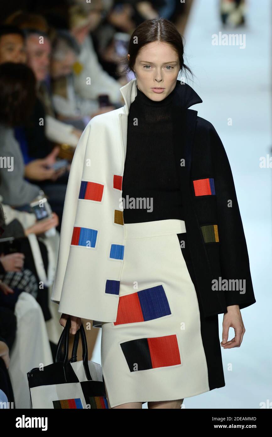 Coco Rocha walks the runway during the Akris show as part of the Paris ...