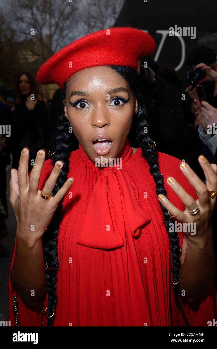 Janelle Monae attending the Valentino show as part of the Paris Fashion ...