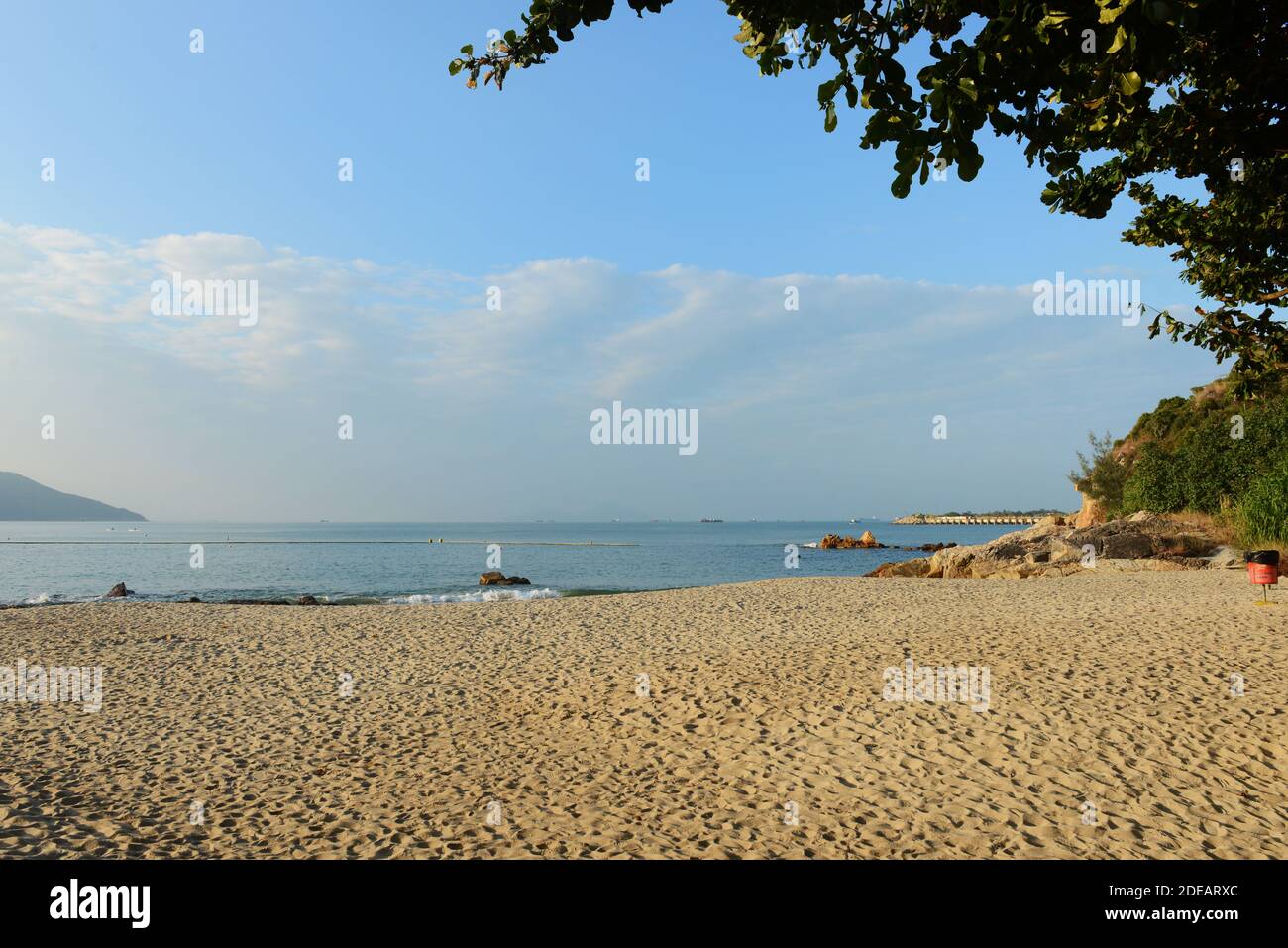 Hung Shing Ye beach on Lamma island in Hong Kong Stock Photo - Alamy