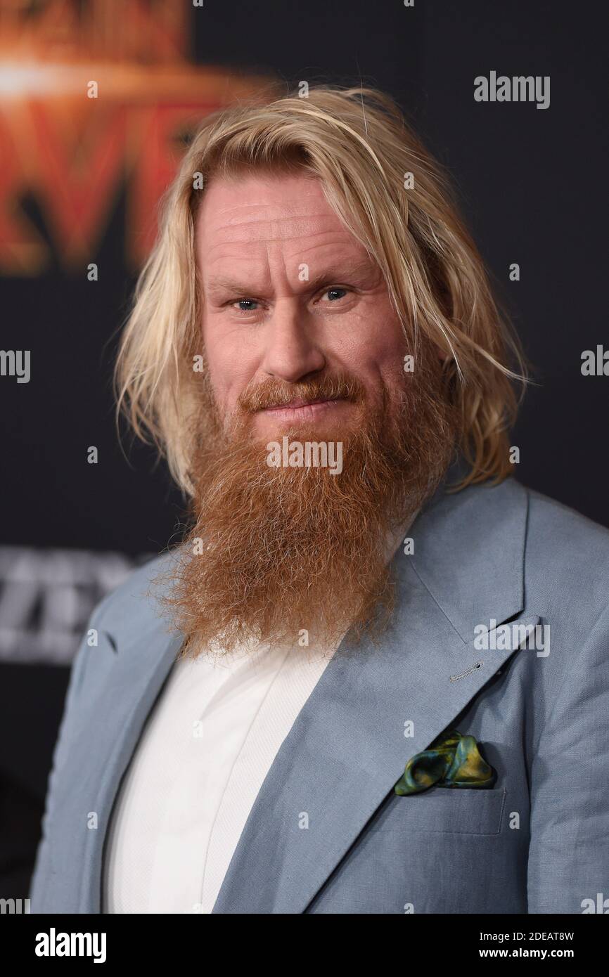 Rune Temte attends Marvel Studios 'Captain Marvel' Premiere on March 04 ...