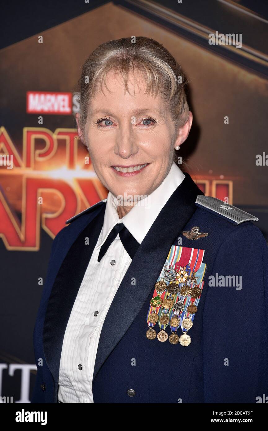 General Jeannie Leavitt attends Marvel Studios 'Captain Marvel ...