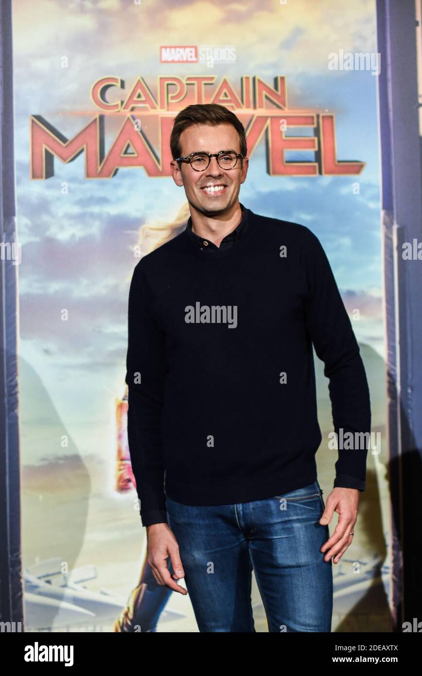 Jeean-Baptiste Marteau attending the Captain Marvel Premiere at the ...