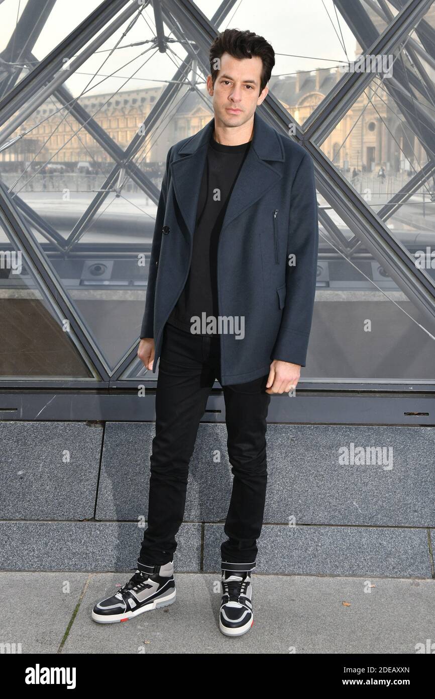 Mark Ronson attends the Louis Vuitton show as part of the Paris Fashion ...