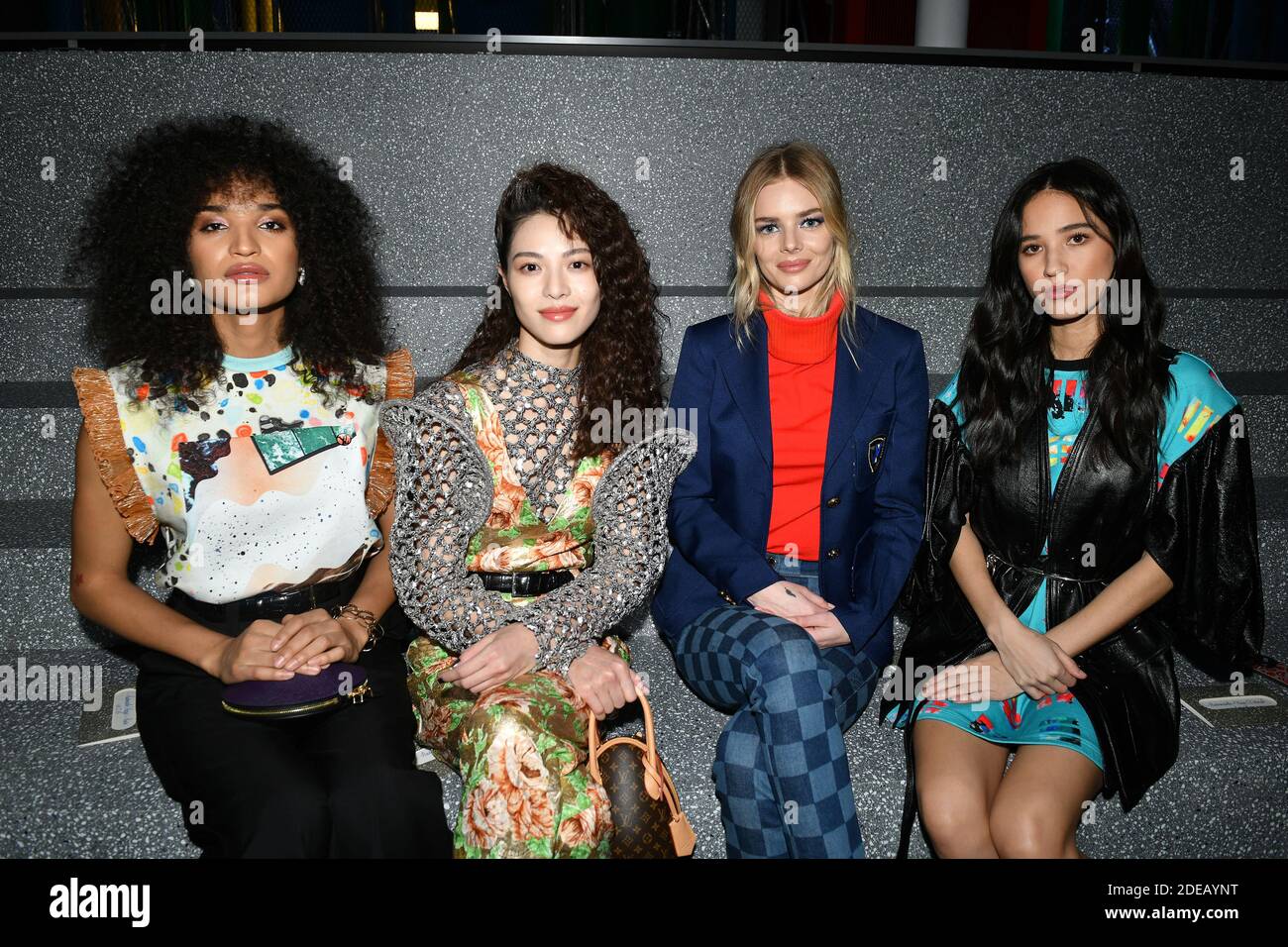 Indya Moore, Zhong Chuxi, Samara Weaving and Kelsey Asbille attend the ...