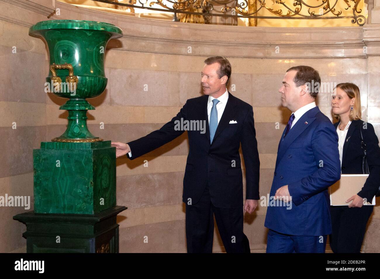 Russian Prime Minister Dmitry Medvedev meets with Grand Duke of ...