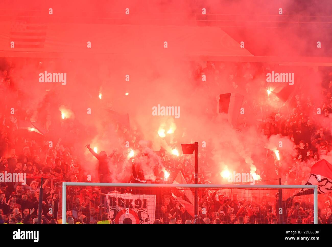 Rennes' during the UEFA Europa League round of 32 second leg football ...